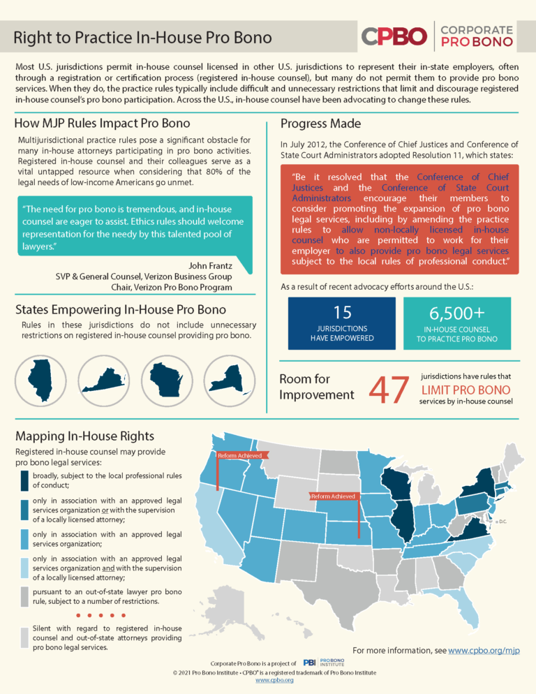 Infographics | Corporate Pro Bono