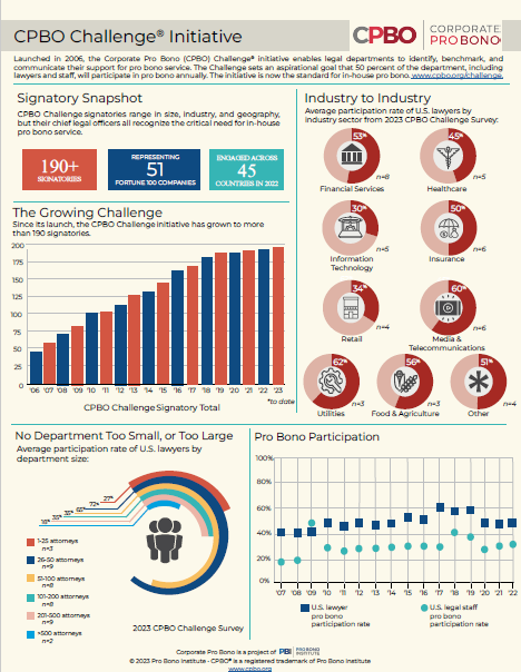Infographics | Corporate Pro Bono